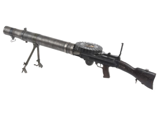 British WWI Lewis Light Machine Gun: Original Parts on a Non-Gun ...
