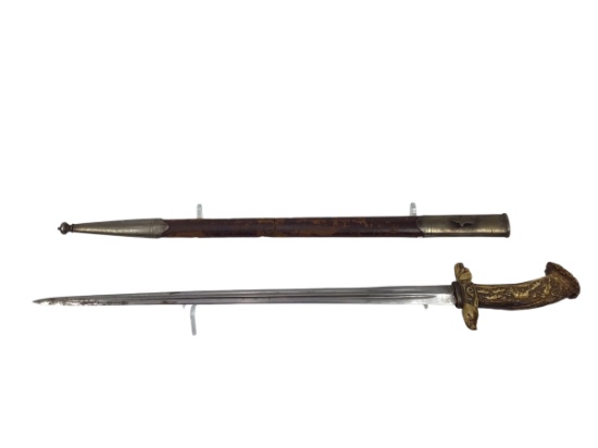 Beautiful German Revolutionary War Period Hunting Sword 17th-18thC ...