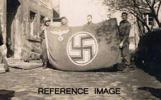 German WW2 NSDAP (Nazi Party) Eagle from a State Service Flag | Art ...