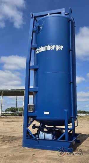 425 Cu Ft Vertical Dry Friction Reducer Silo | Heavy Construction ...