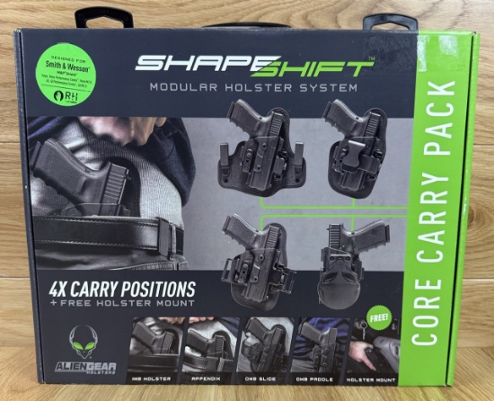 Alien Gear Shape Shift Modular Holster System RH - S&W M&P Shield 9mm ...