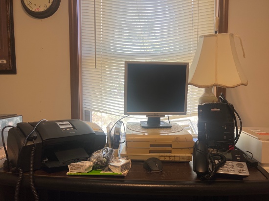 Vintage Office Electronics Lot | Estate & Personal Property Lamps ...