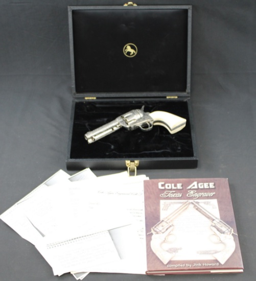 Ken Hurst Engraved Colt Model 1873 Single Action Army in Factory Hard ...