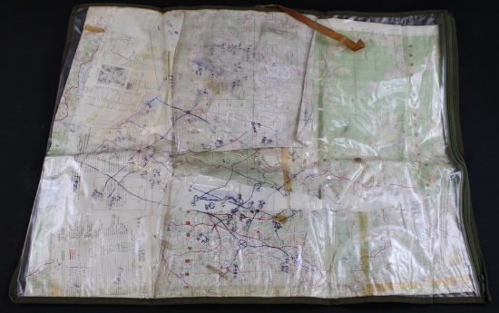 Set of 3 Pilot's Flight Maps From Asian Theater of Operation (BLB ...