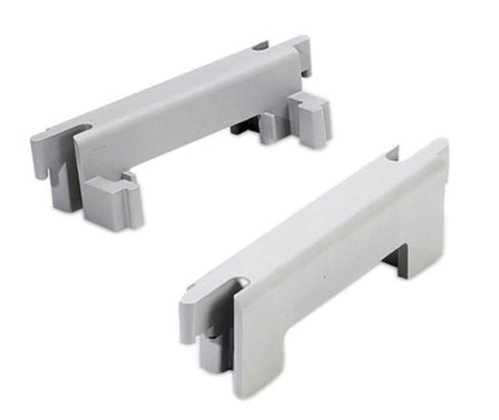 NEW - LOT of 3 Hubbell HBLAT5ERA End Rails 2 Inch Set, Cable Track ...