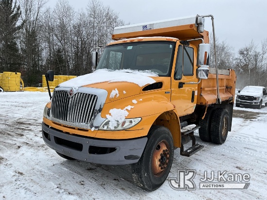 2011 International 4300 Dump Truck Runs & Moves) ( Leaking EGR Cooler ...