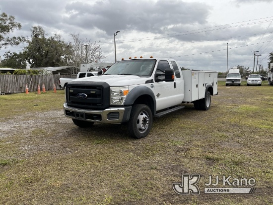 2016 Ford F450 4x4 Extended-Cab Service Truck Runs & Moves | Commercial ...