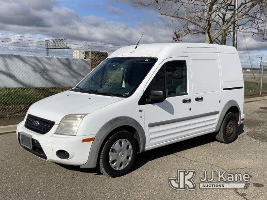 (Dixon, CA) 2010 Ford Transit Connect Cube Van Runs & Moves ...