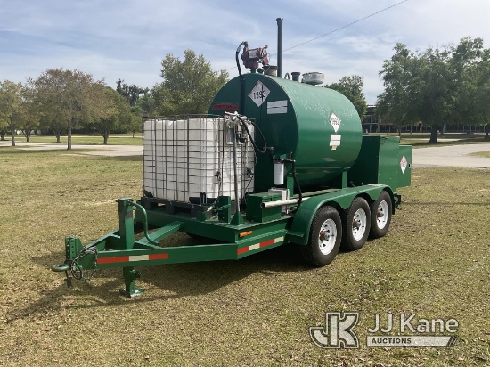 2015 Homemade Utility Tri-Axle Tank Trailer, Municipal Owned, diesel ...