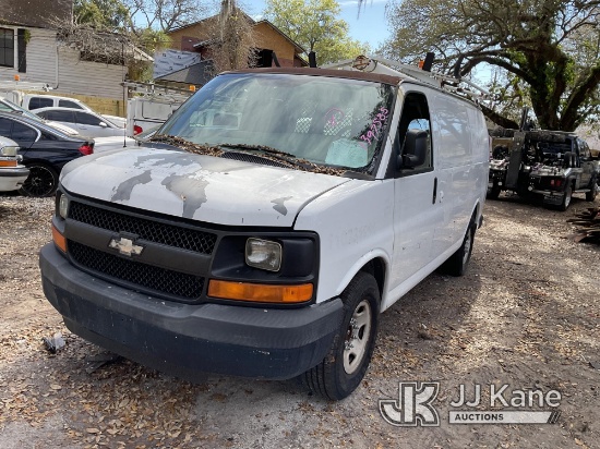 2007 Chevrolet Express G2500 Cargo Van Runs & Moves) (Jump To Start ...