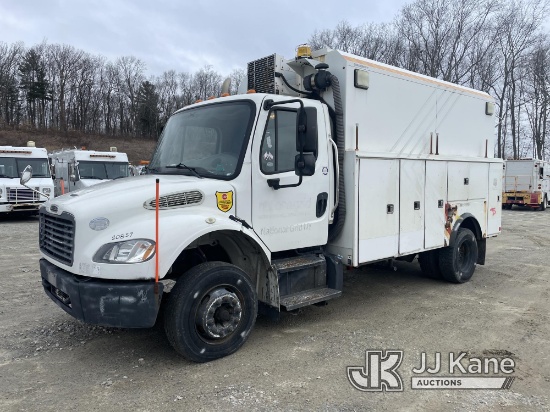 2014 Freightliner M2 106 Enclosed Utility/Air Compressor Truck Runs ...