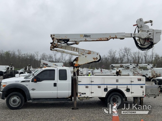Altec AT40-MH, Articulating & Telescopic Material Handling Bucket Truck ...