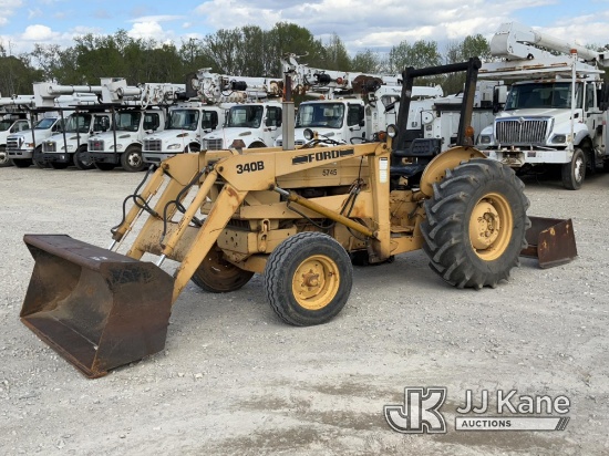 (Charlotte, NC) Ford 340B Utility Tractor Duke)(Run, Moves & Operates ...