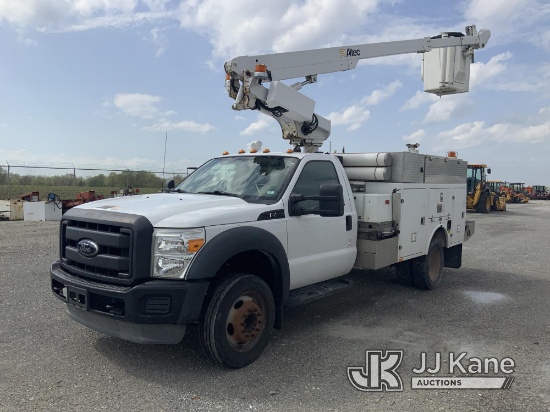 Altec AT200A, Telescopic Non-Insulated Bucket Truck mounted behind cab ...