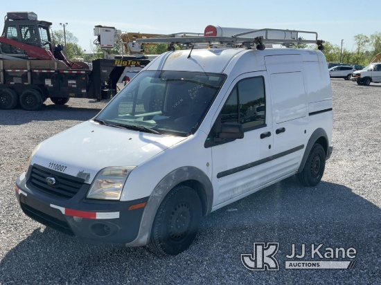 2010 Ford Transit Connect Mini Cargo Van Runs & Moves) (Body Damage ...