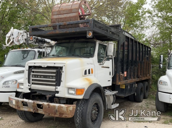 Prentice 2124, Grappleboom Crane rear mounted on 2007 Sterling LT7500 ...