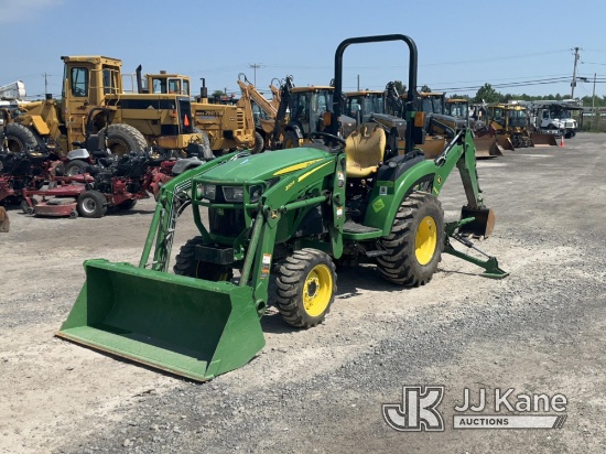 2018 John Deere 2032R Mini Tractor Loader Backhoe Runs & Moves | Heavy ...