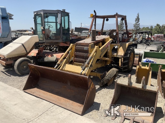 (Jurupa Valley, CA) 1985 CASE 480 DLL Tractor Utility Tractor Loader ...