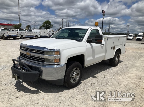 2015 Chevrolet Silverado 2500HD 4x4 Service Truck Runs & Moves) ( Body ...