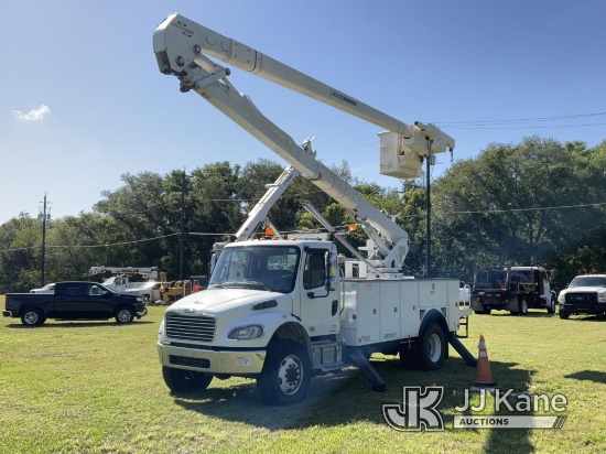Terex/Telelect HiRanger 5TC-55, Material Handling Bucket Truck rear mounted on 2016 Freightliner ...