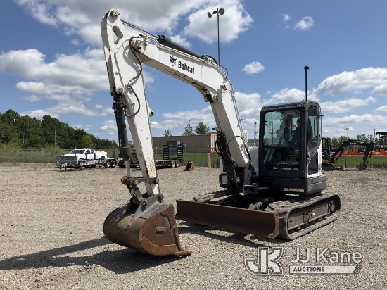 2013 Bobcat E80 Mini Hydraulic Excavator Runs, Moves & Operates | Heavy ...
