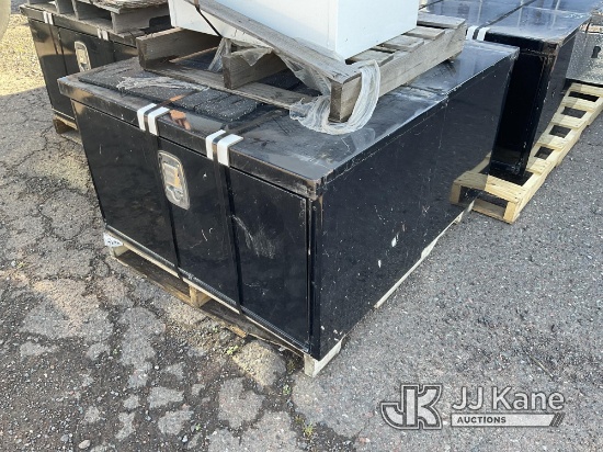 (Superior, WI) (2) Black Steel Top Mount Boxes. Outside dimensions ...