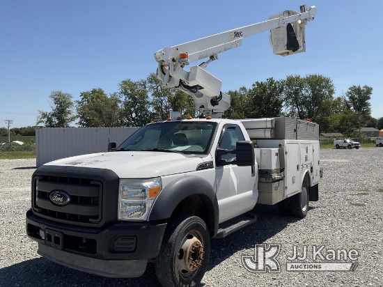 Altec AT200A, Telescopic Non-Insulated Bucket Truck mounted behind cab ...