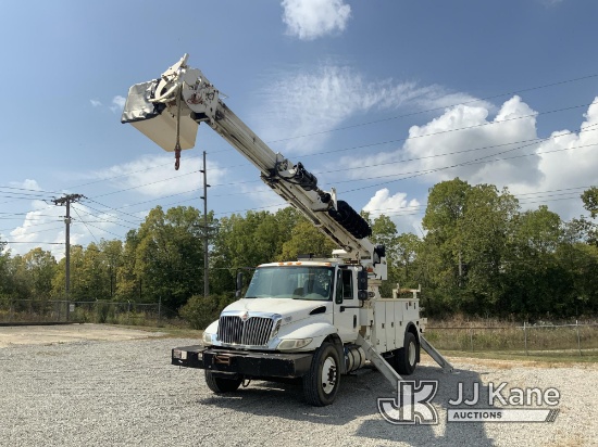 (Fort Wayne, IN) Altec DM47-TR, Digger Derrick rear mounted on 2017 ...