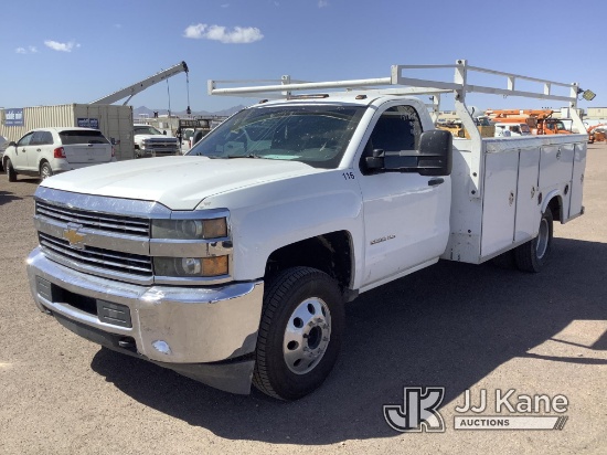 2016 Chevrolet Silverado 3500HD Service Truck Runs & Moves) (Service ...
