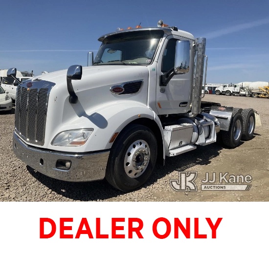 2018 Peterbilt 375 Truck Tractor Runs & Moves, Runs Rough, Does Not ...