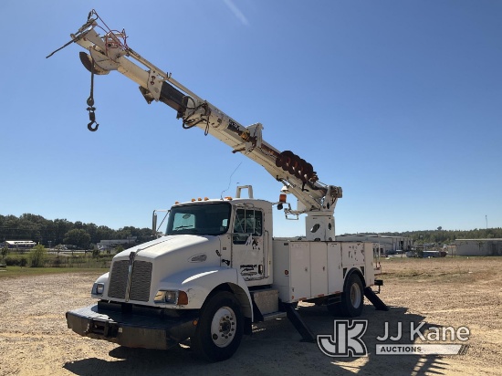 Terex Commander C4047, Digger Derrick rear mounted on 2006 Kenworth ...
