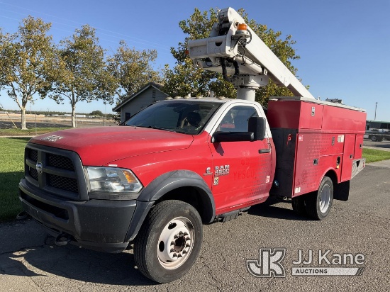 Altec AT235, Bucket Truck mounted behind cab on 2013 RAM 4500 Service ...