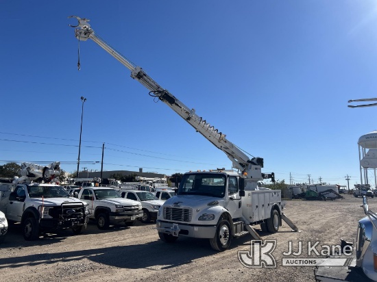 (Waxahachie, TX) Altec DC47-TR, Digger Derrick rear mounted on 2016 ...