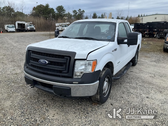 2014 Ford F150 4x4 Extended-Cab Pickup Truck Runs & Moves) (Body/Rust ...