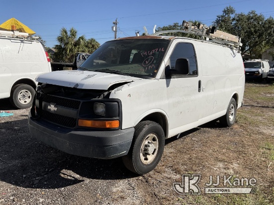(Tampa, FL) 2007 Chevrolet Express G2500 Cargo Van Runs & Moves) (Jump ...