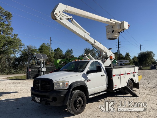 HiRanger HR40-M, Articulating Material Handling Bucket Truck mounted on ...
