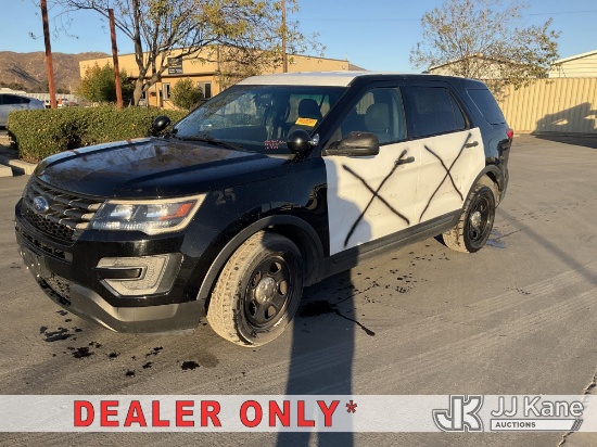 2018 Ford Explorer AWD Police Interceptor 4-Door Sport Utility Vehicle ...
