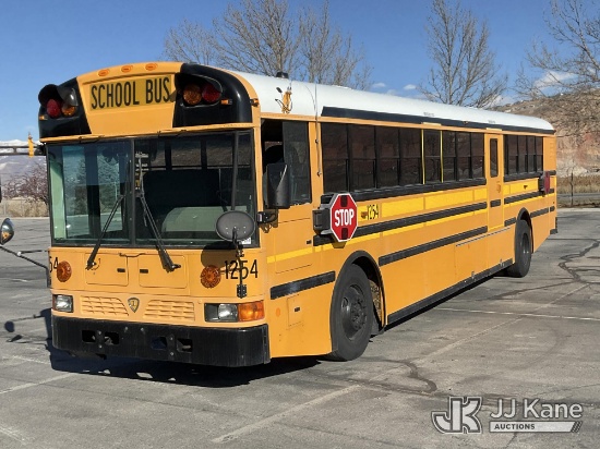(Salt Lake City, UT) 2013 International RE School Bus Runs & Moves ...