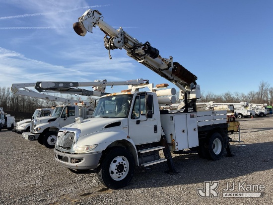 (Verona, KY) Altec DL42-BC, Digger Derrick corner mounted on 2013 ...