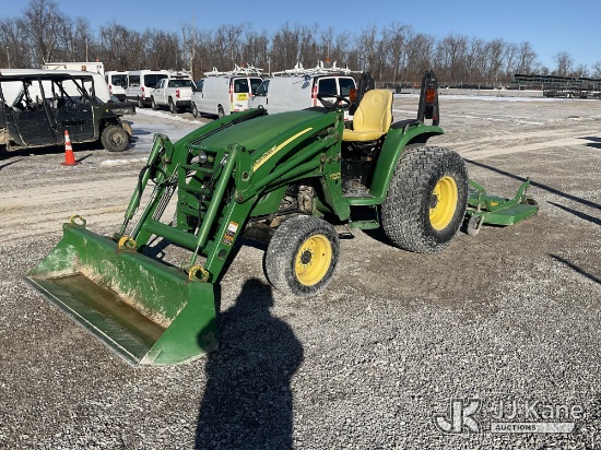 2010 John Deere 4320 4X4 Utility Tractor Loader Runs & Operates) (Shows ...