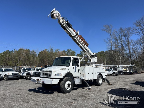 (Albertville, AL) Altec DC47-TR, Digger Derrick rear mounted on 2013 ...