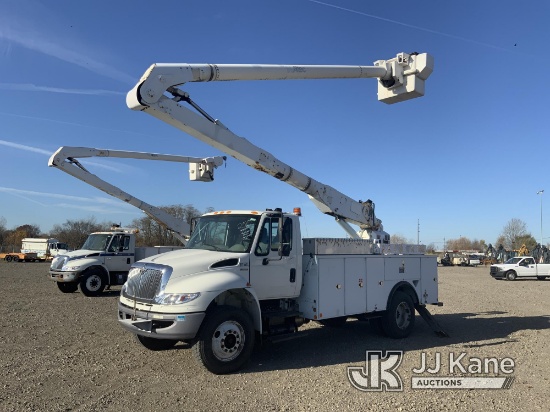 Altec AA600, Bucket Truck rear mounted on 2009 International 4300 ...