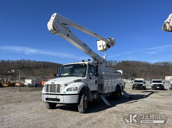 (Smock, PA) Altec AN55E-OC, Over-Center Material Handling Bucket rear ...