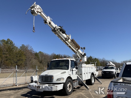 Altec DC47-TR, Digger Derrick rear mounted on 2013 Freightliner M2 106 ...