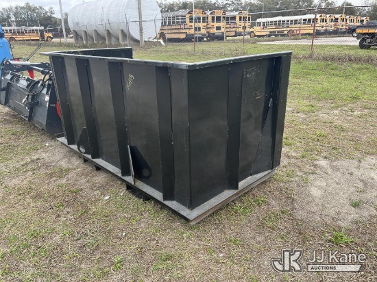 (Thonotosassa, FL) 48 in x 96 in Skid Steer Mounted Debris Dumpster ...