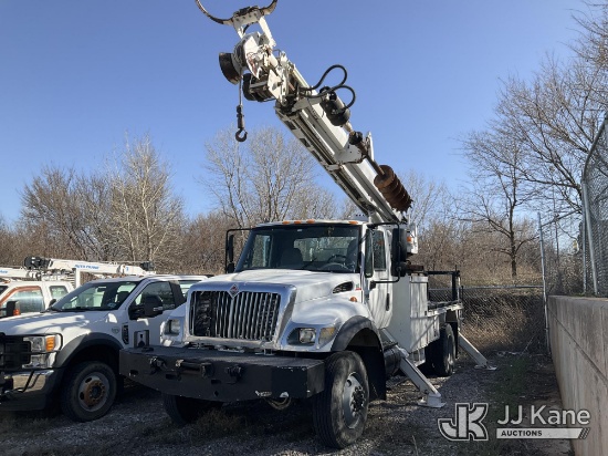 Altec DM45-B, Digger Derrick rear mounted on 2007 International 7400 ...