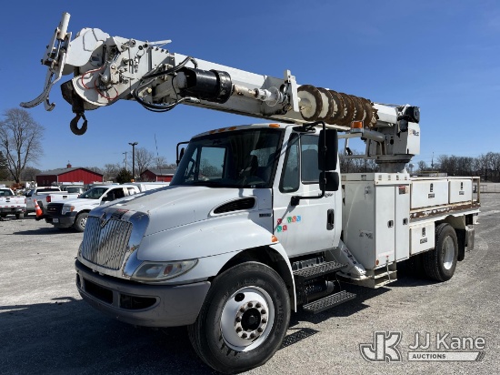 Altec DM47-TR, Digger Derrick rear mounted on 2012 International 4300 ...
