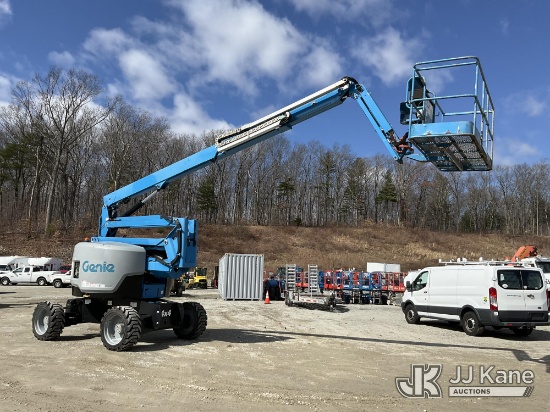 2015 Genie Z62/40 4x4 Articulating & Telescopic Manlift Runs, Moves ...