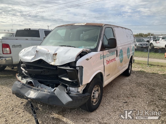 (Waxahachie, TX) 2006 Chevrolet Express 2500 Cargo Van Wrecked) (Not ...
