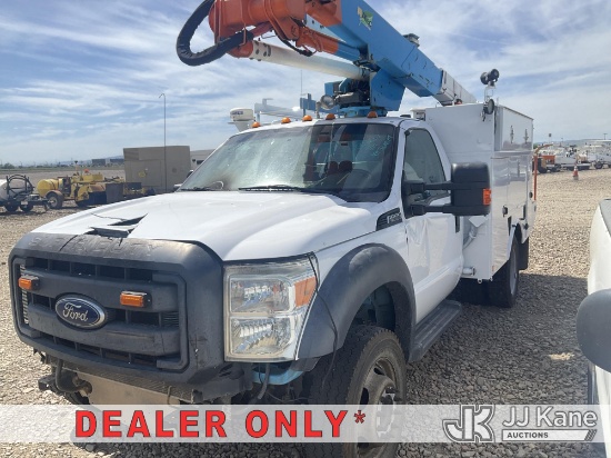 (Dixon, CA) Altec AT37G, Bucket Truck mounted behind cab on 2015 Ford ...